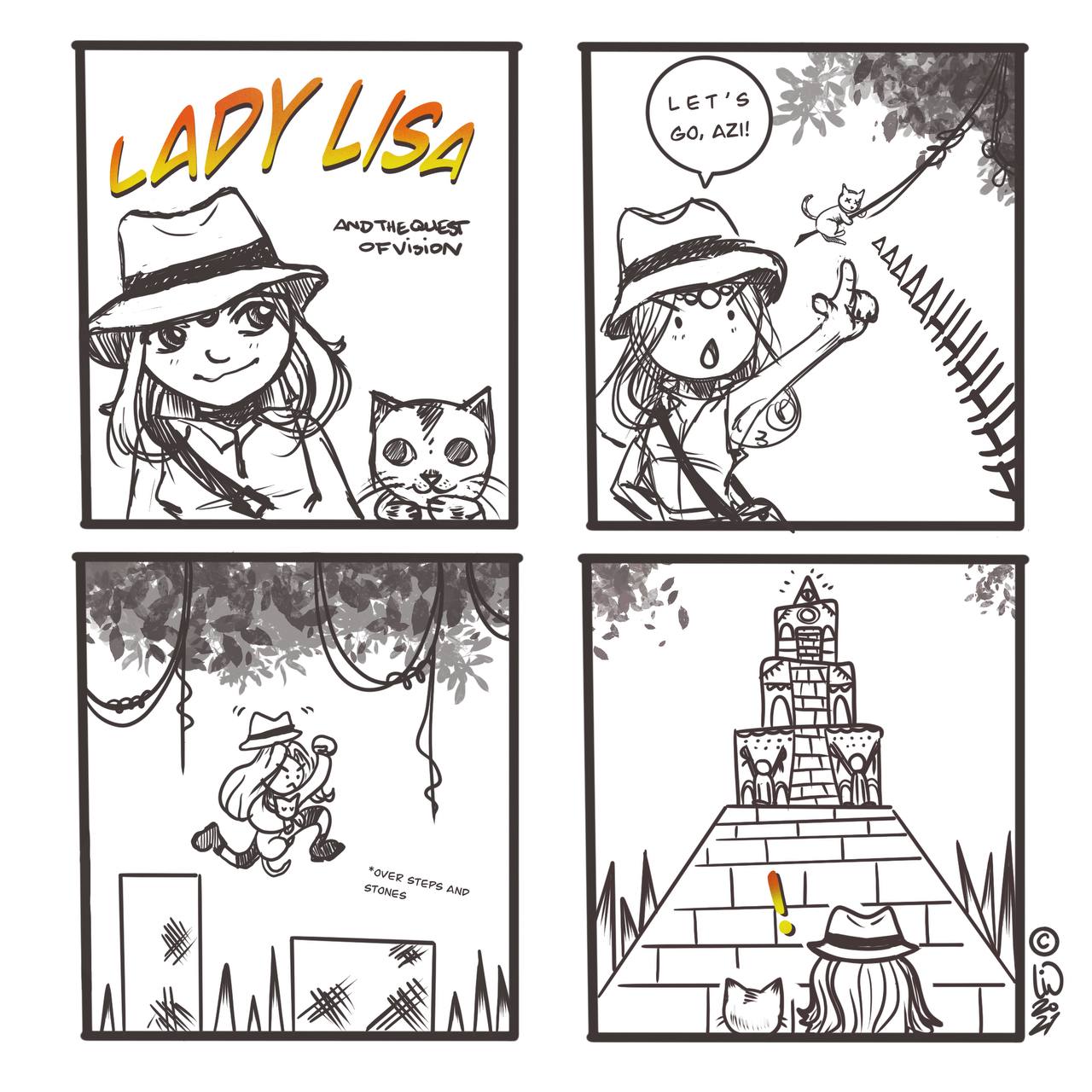 Summer break – The adventures of Lady Lisa